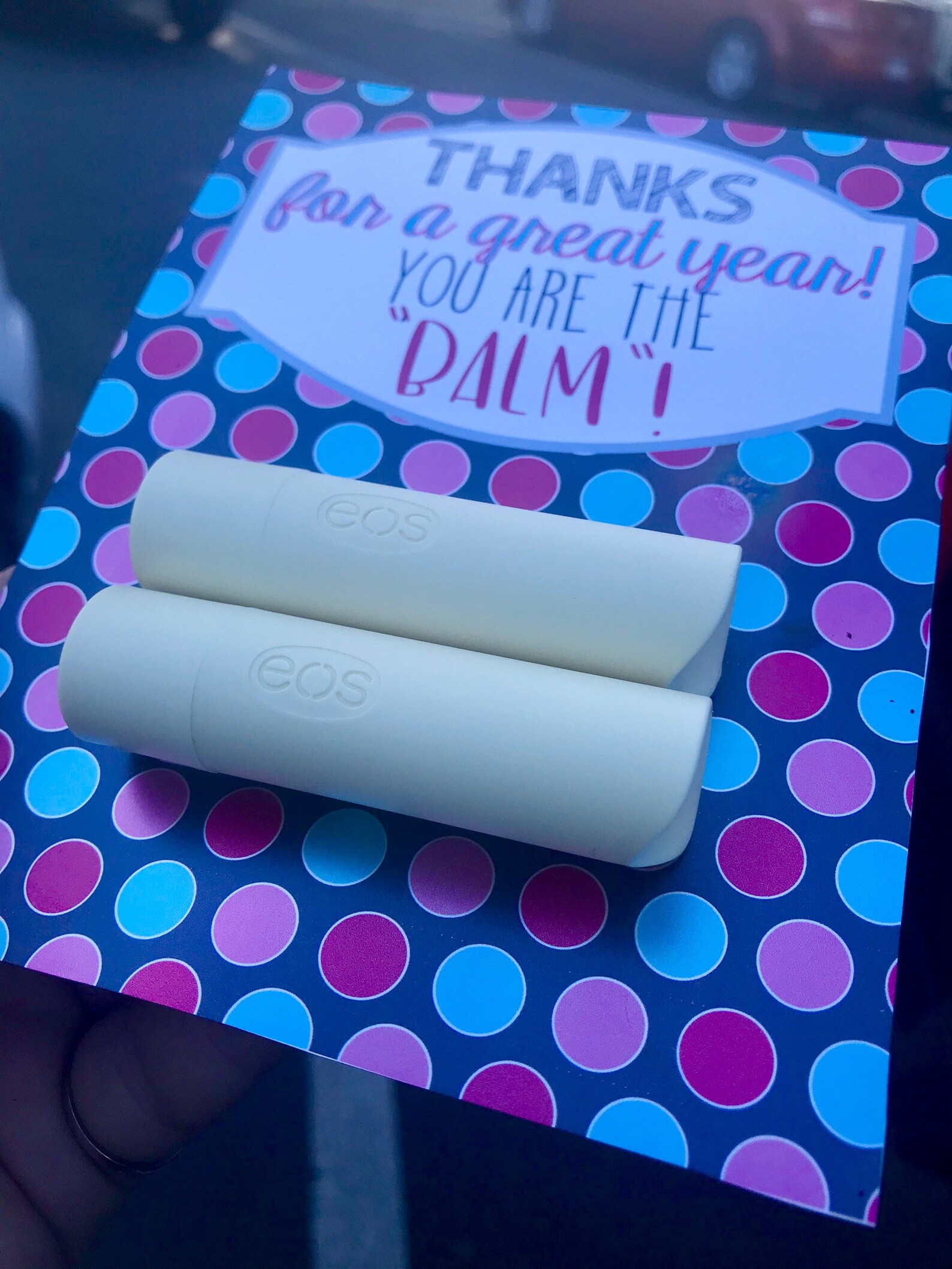 The Balm Teacher Appreciation Lip Balm Gift Tag Printable | Etsy