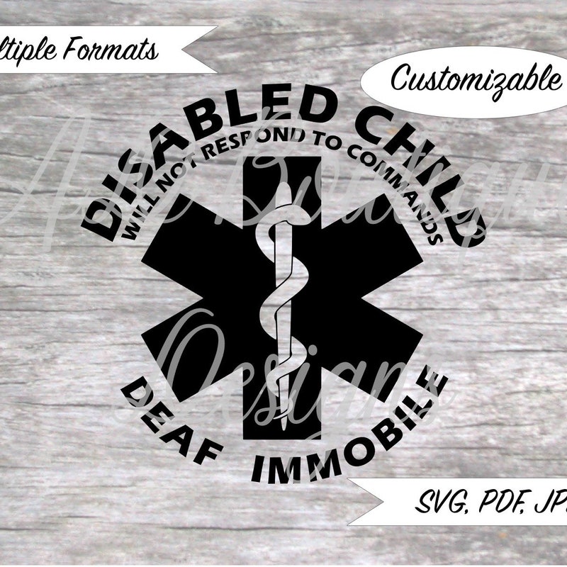 Special Needs Decals - Etsy