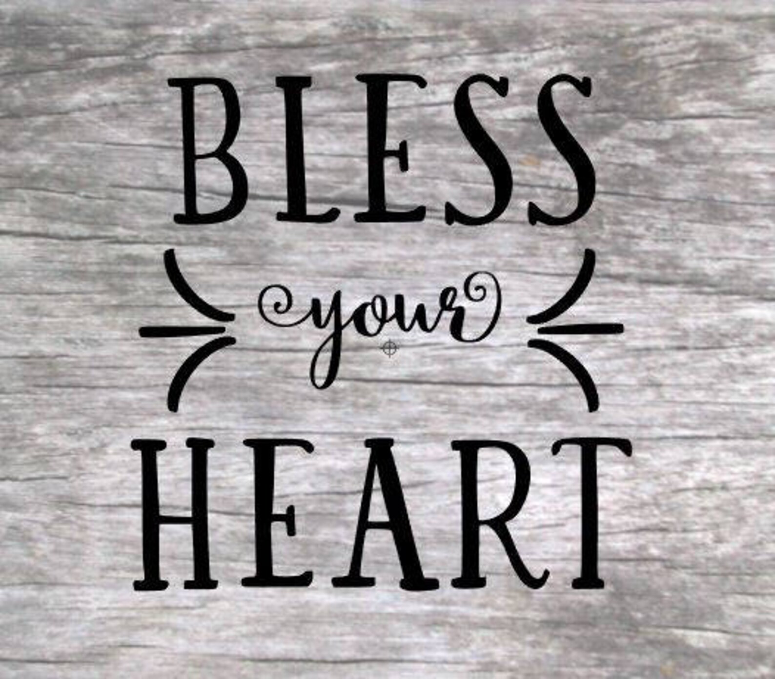 Bless Your Heart SVG Cuttable & Printable - Etsy