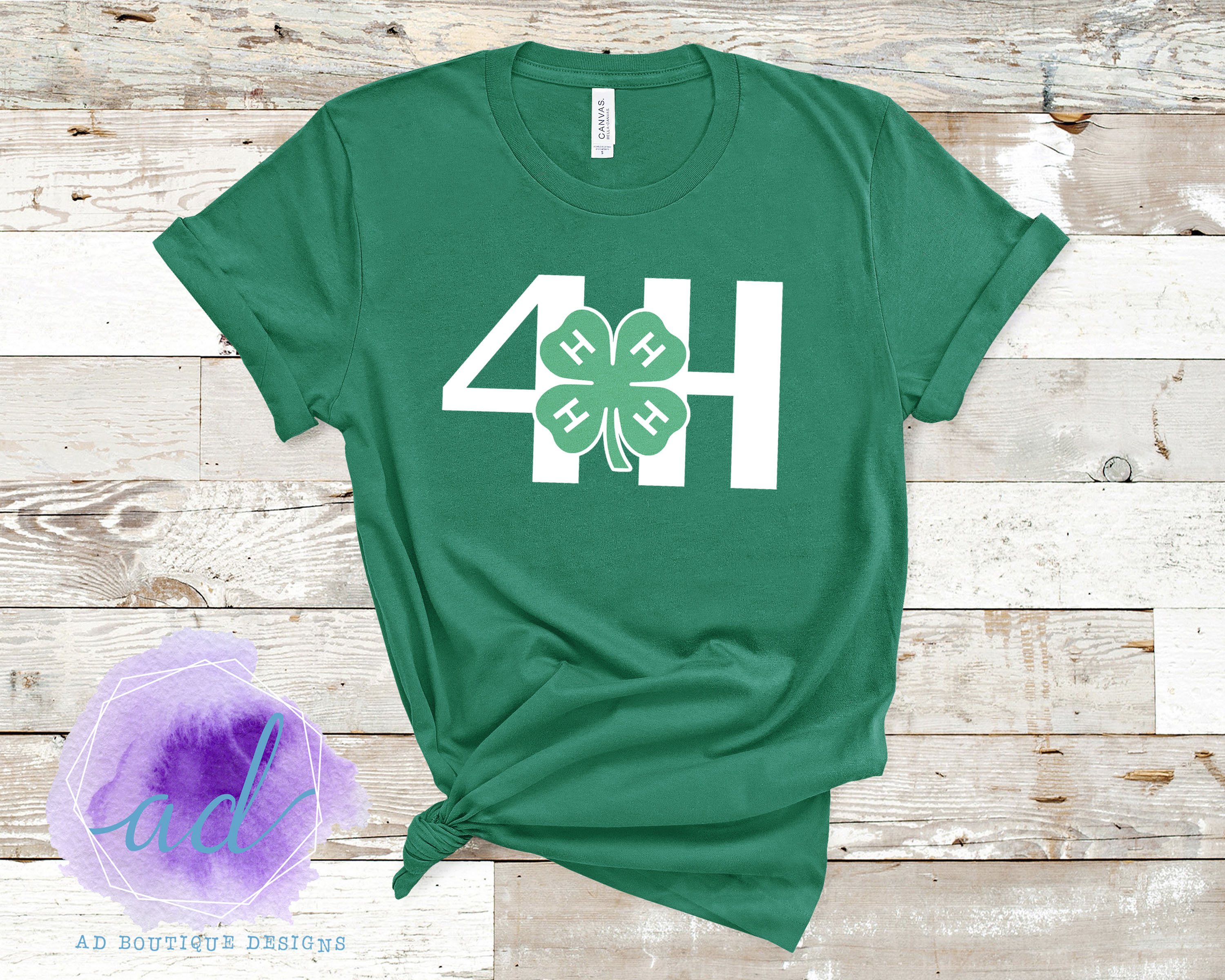 4-H Clover SVG Design - Etsy