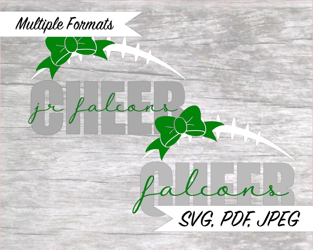 Falcons Cheer/ Jr Falcons Cheer SVG Design - Etsy