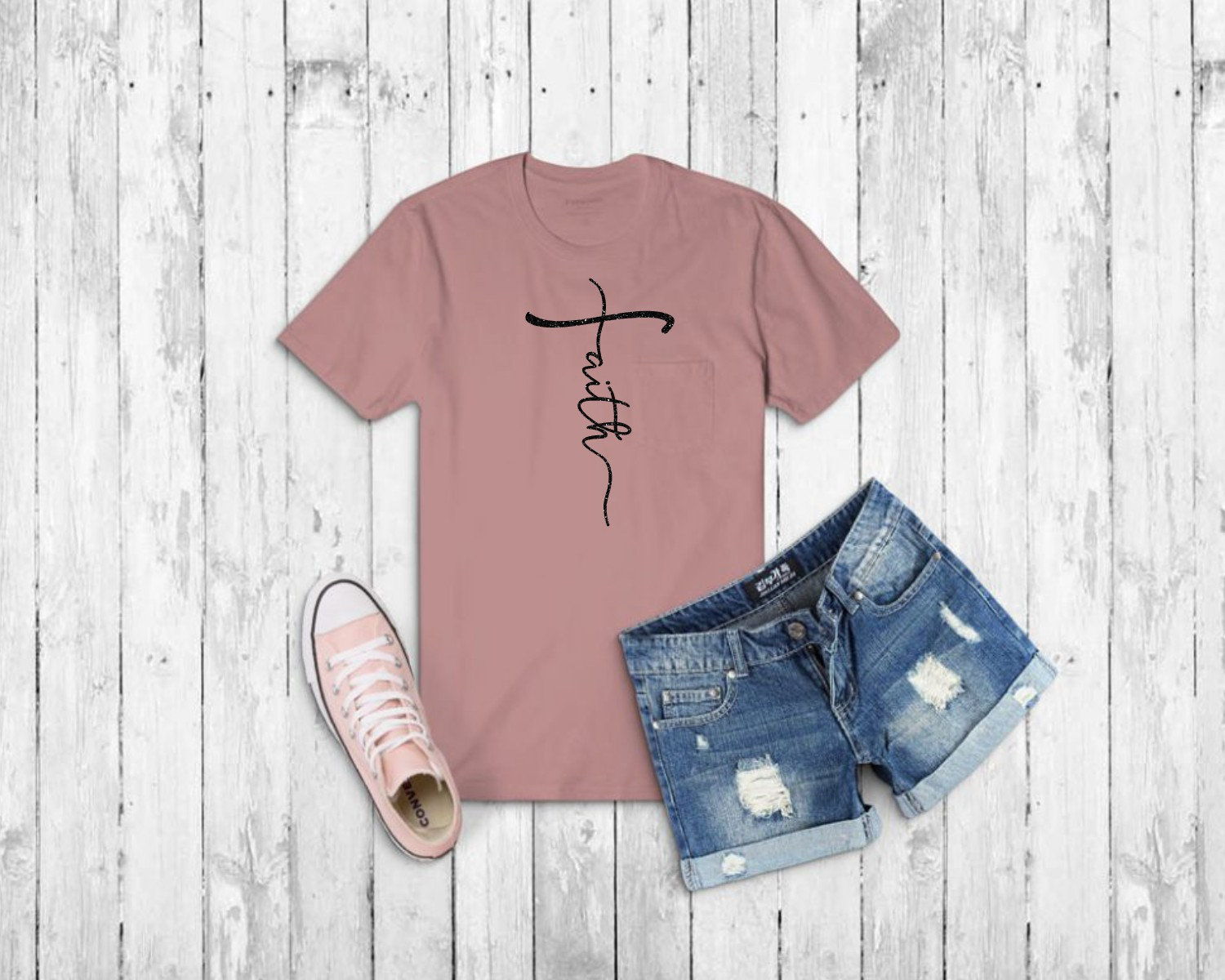 Faith SVG Design Printable With Bonus Wallpaper - Etsy