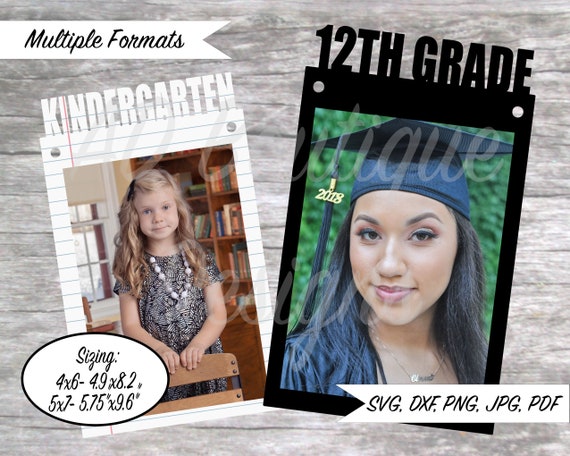 School Banner Block K-12 SVG Printable Cut File - Etsy