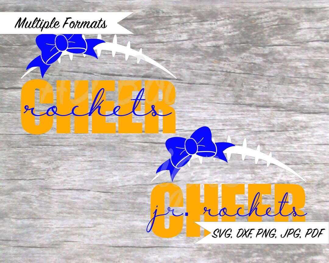 Rockets Cheer/ Jr Rockets Cheer SVG Design - Etsy