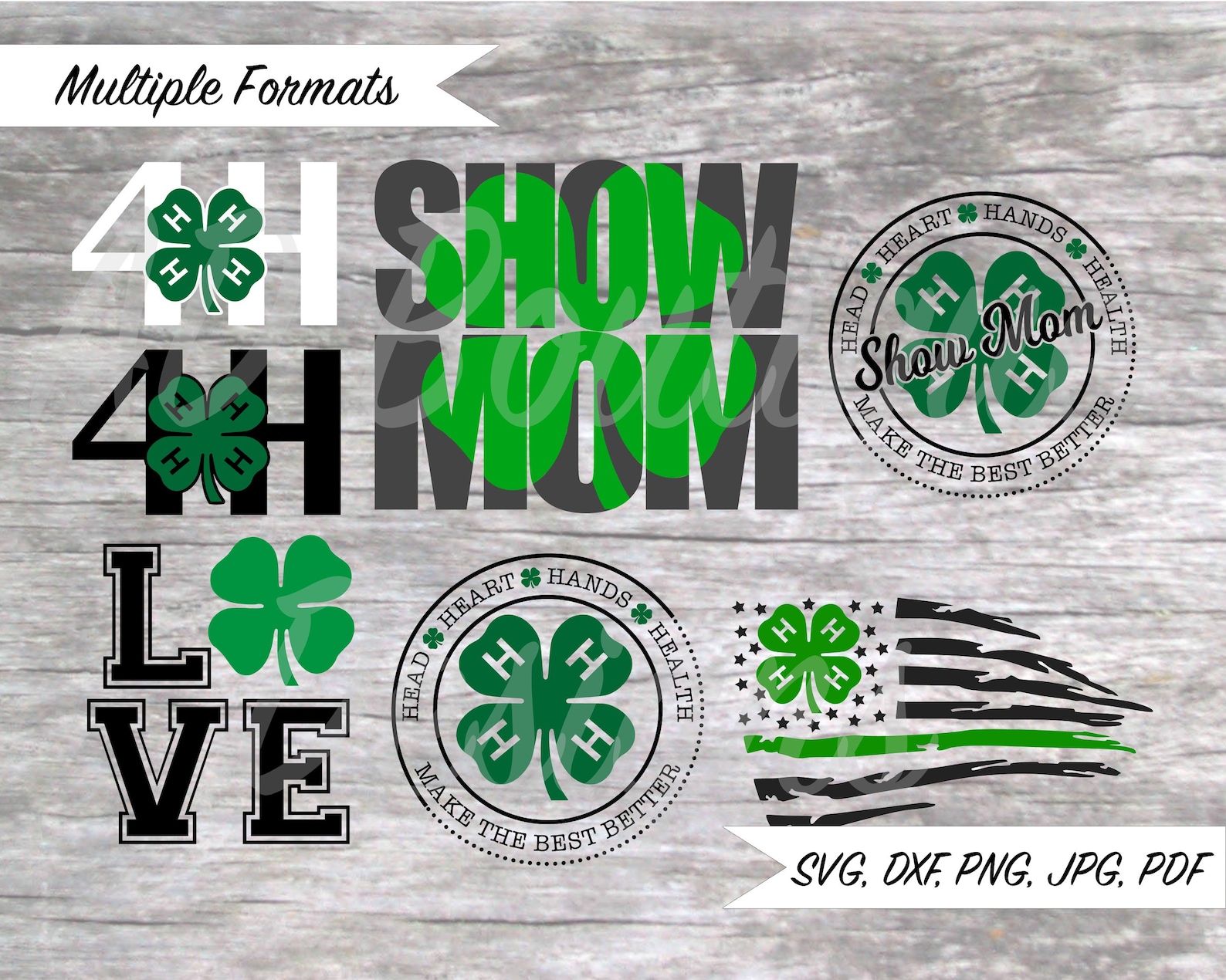 4-H SVG Bundle - Etsy