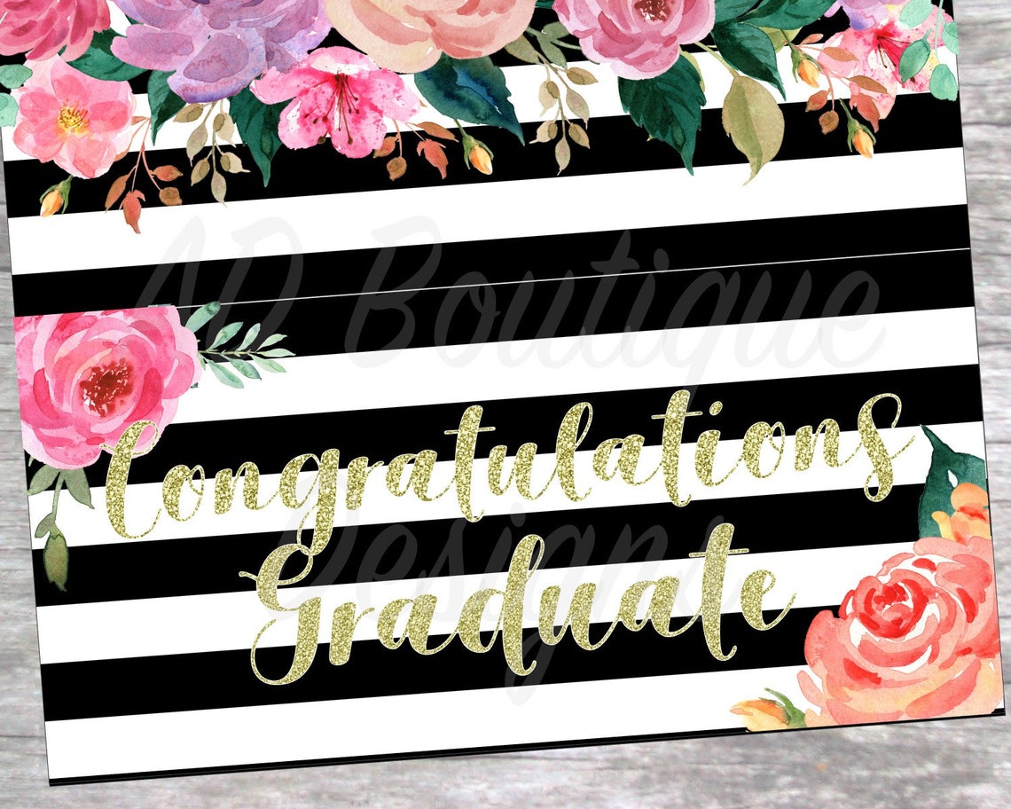 NEW Large Congratulations Graduate Polish Strip Gift Envelope | Etsy