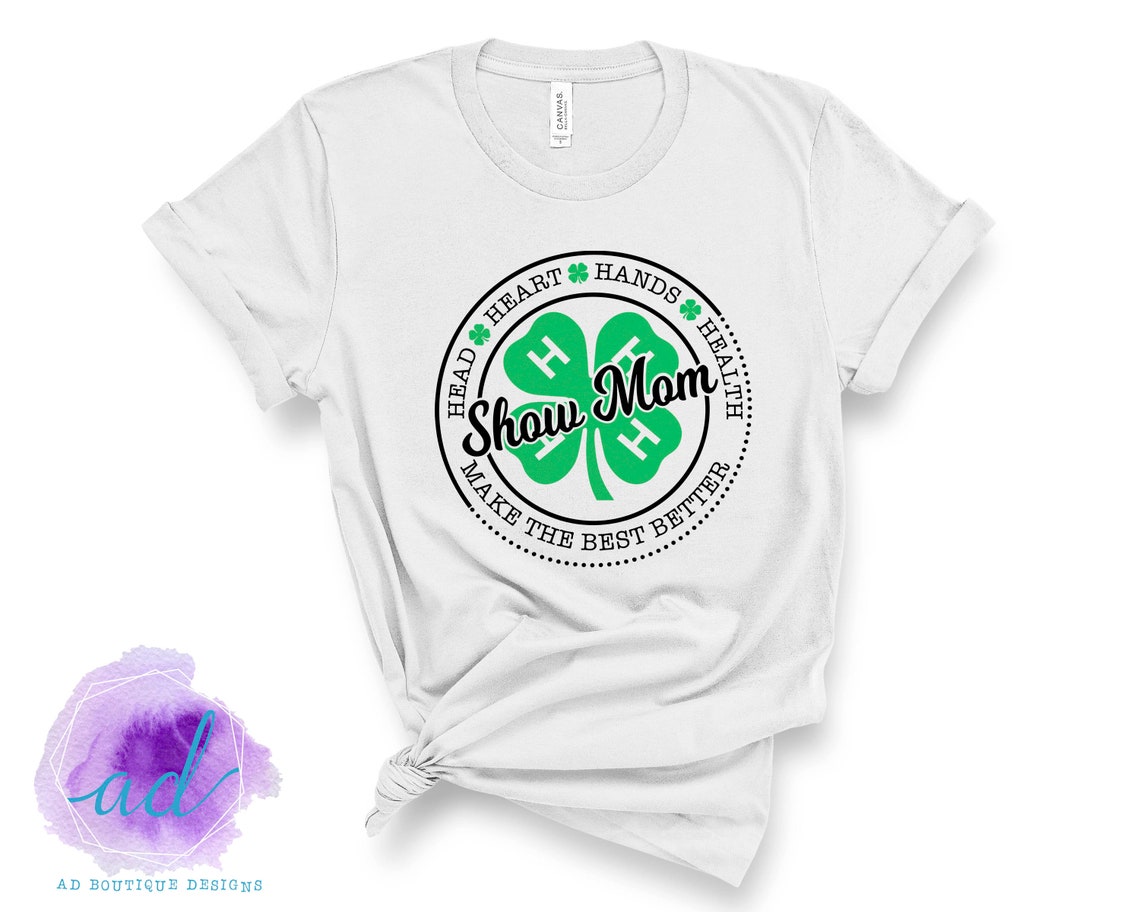 Show Mom 4-H SVG Design | Etsy