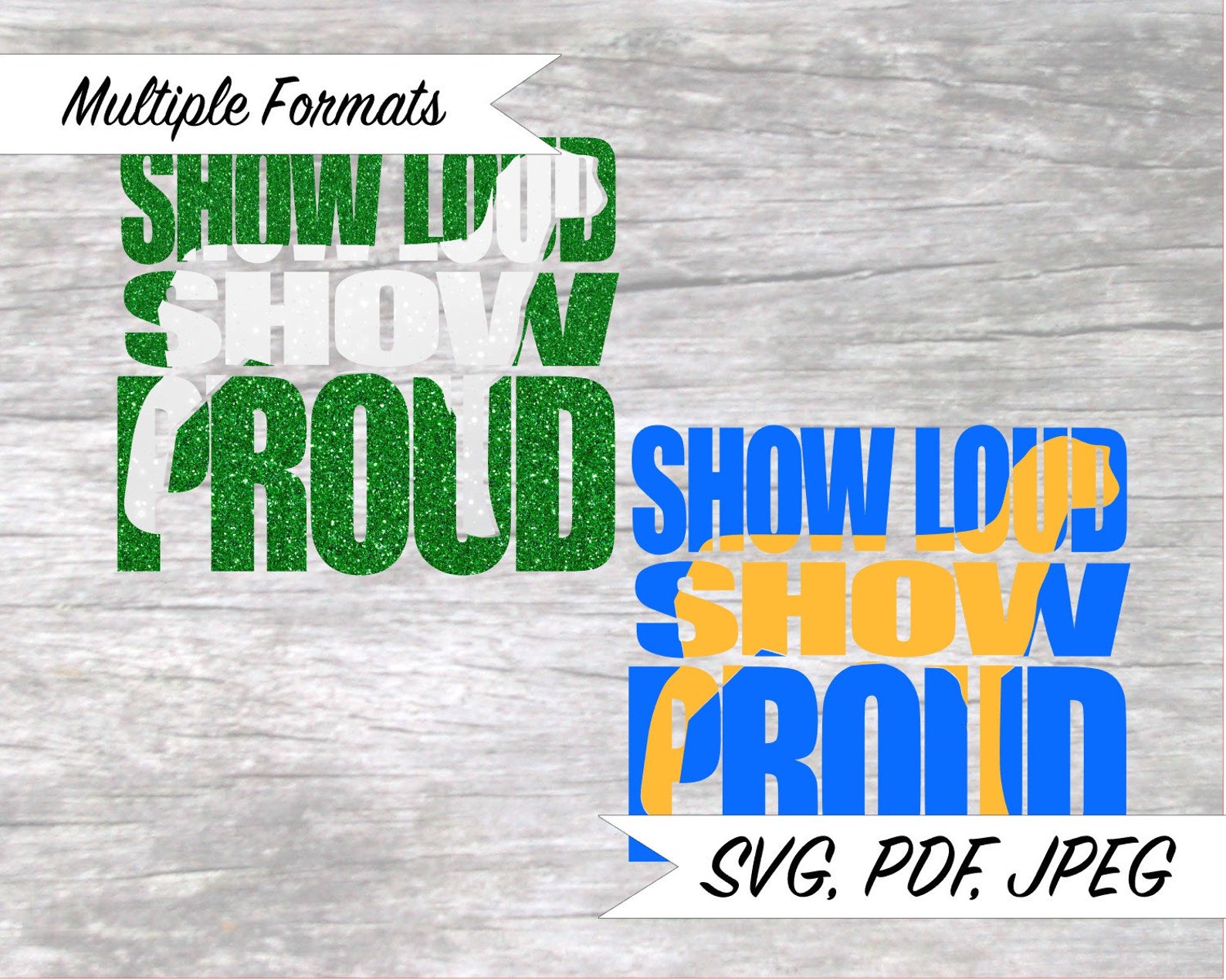 Show Loud Show Proud Lamb Knockout SVG Design | Etsy