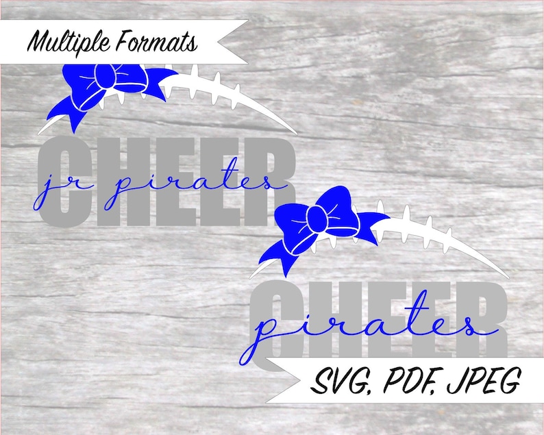 Pirates Cheer/ Jr Pirates Cheer SVG Design - Etsy