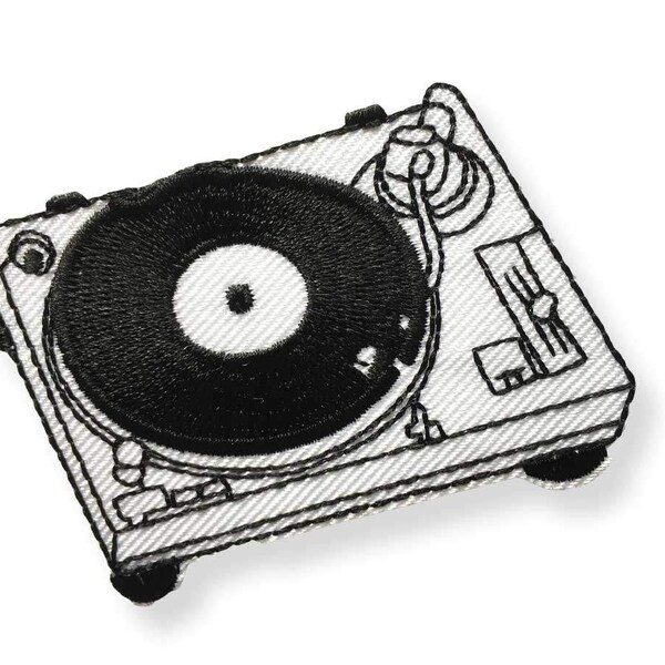 Record Iron on Patch - Etsy