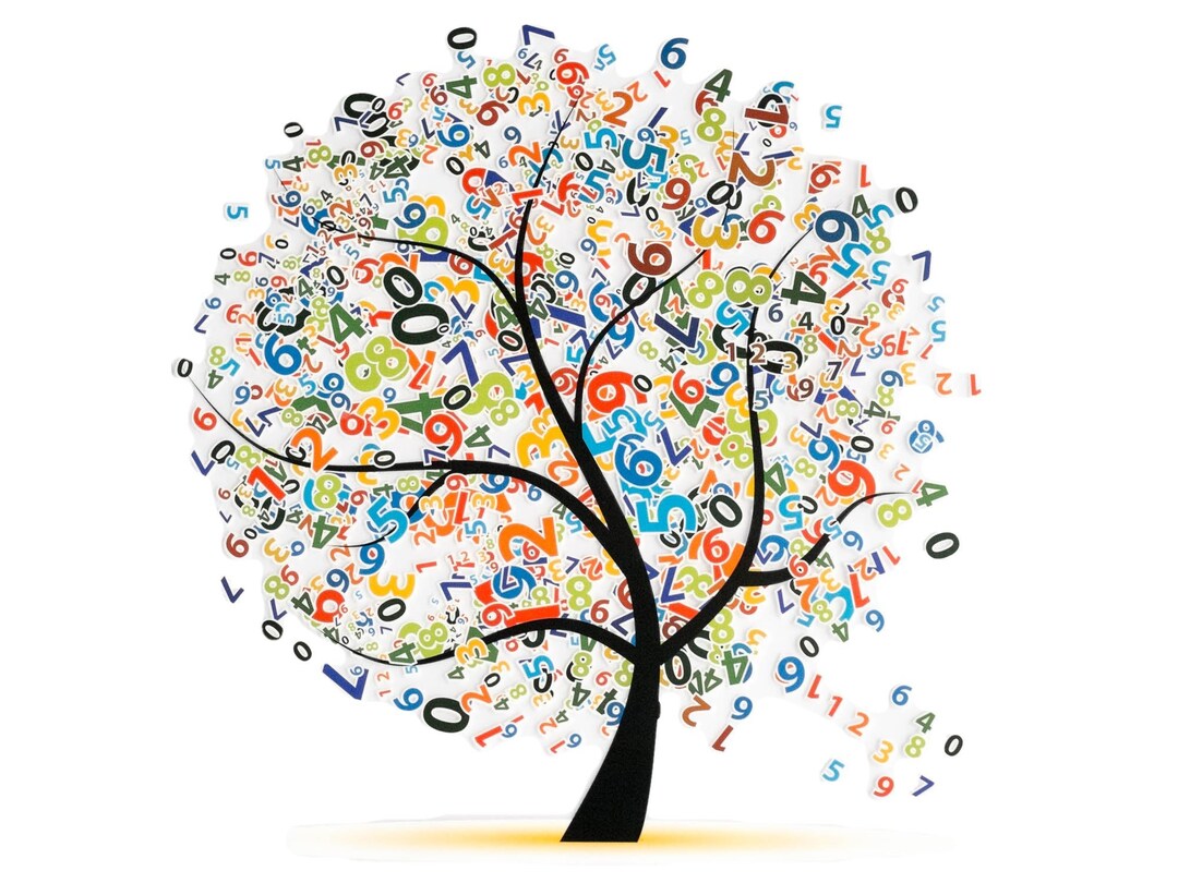 Print Transfer Patch NUMBERTREE Ca.22x23cm Iron On Heat - Etsy