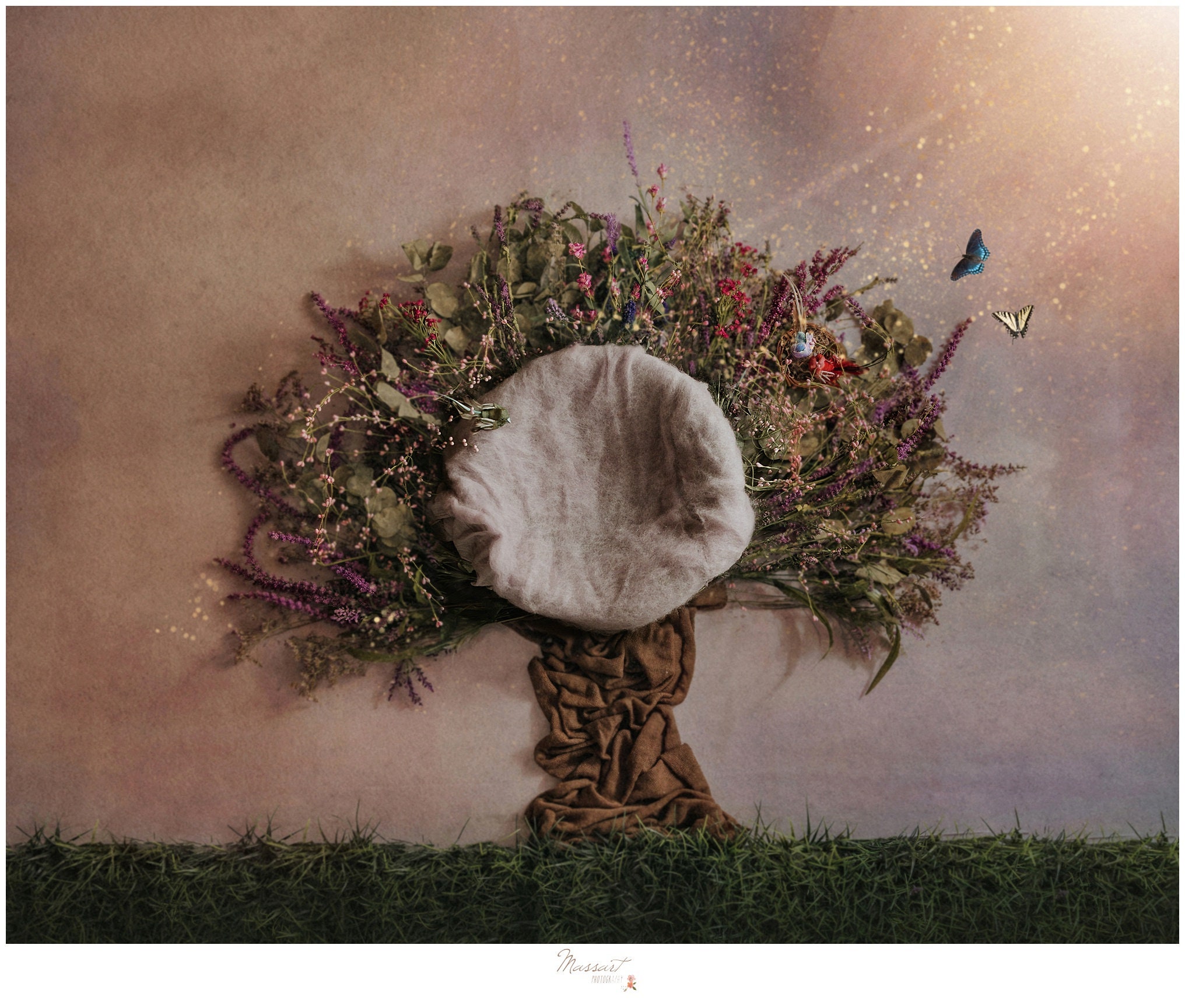Digital Backdrop-newborn Tree of Life Whimsical Background - Etsy