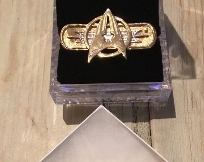 Star Trek Badge Pin and Pips Set - Etsy