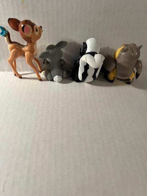 1988 Mcdonald's Bambi Figures - Etsy