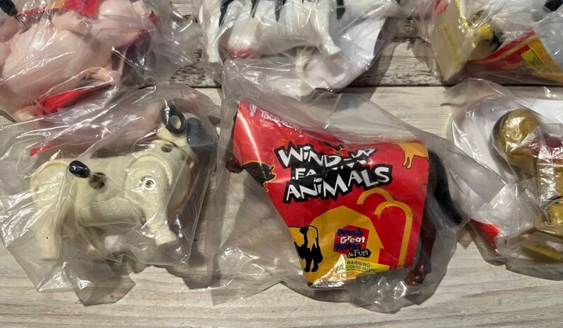 Taco Time 1990's Wind-up Animals - Etsy