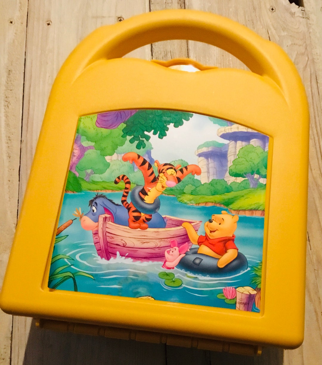 Tupperware Winnie the Pooh Lunch Box - Etsy