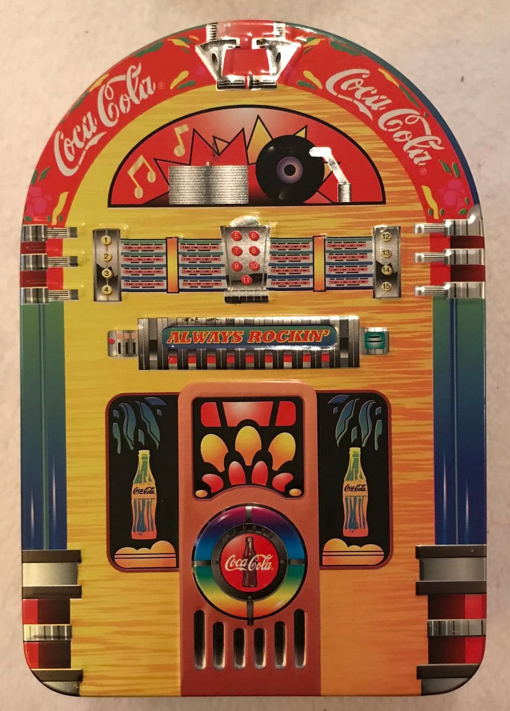 Vintage Coke Jukebox Tin - Etsy