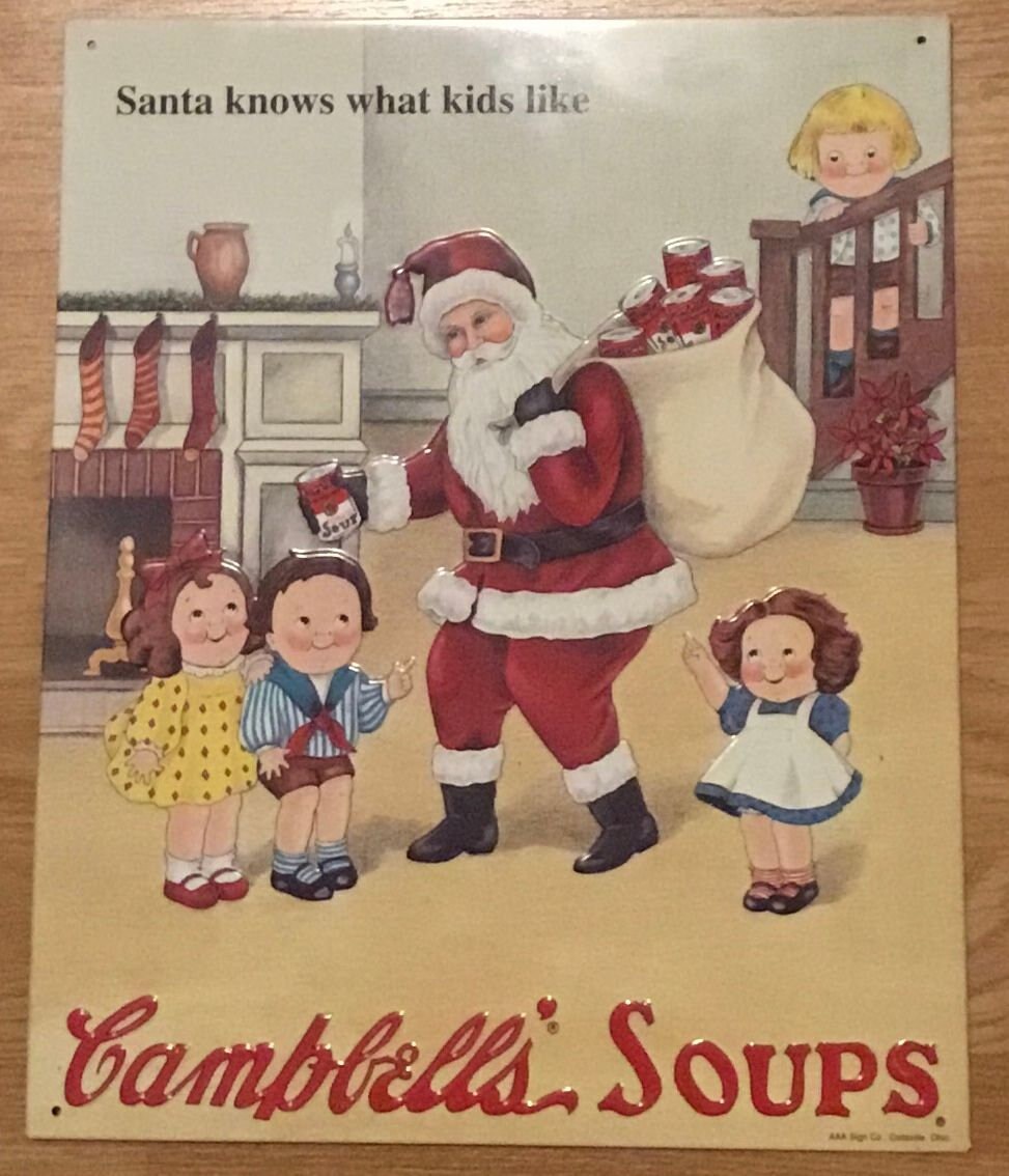 Campbell's Soup Tin Sign - Etsy