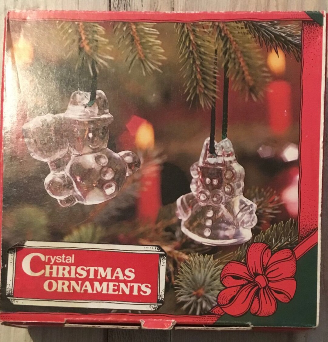 Adornos navideños de cristal Goebel - Etsy España