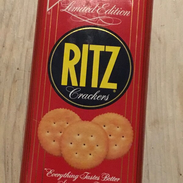 Ritz Cracker Tin - Etsy