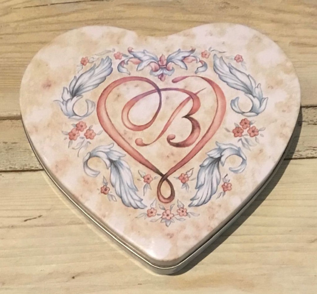 Large Brighton Heart Tin - Etsy