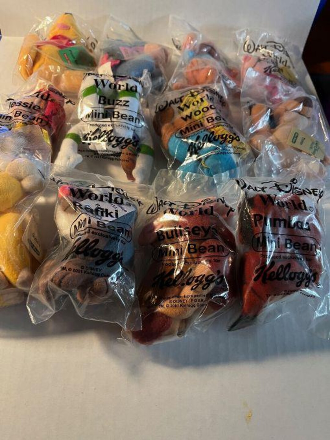 2001 Kellogg's Disney World Mini Beans 12 - Etsy