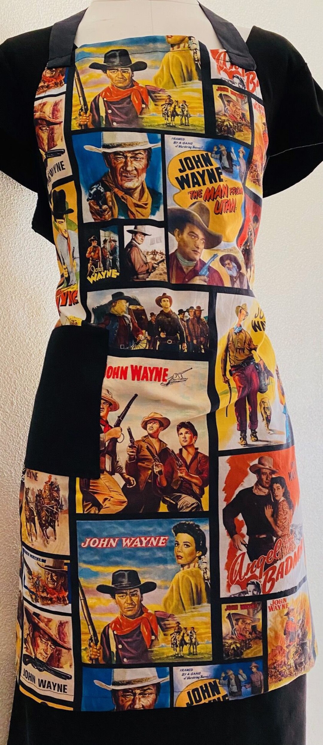 John Wayne Adult Size Apron - Etsy