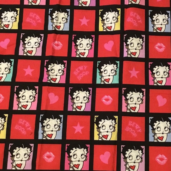 Betty Boop Fabric - Etsy