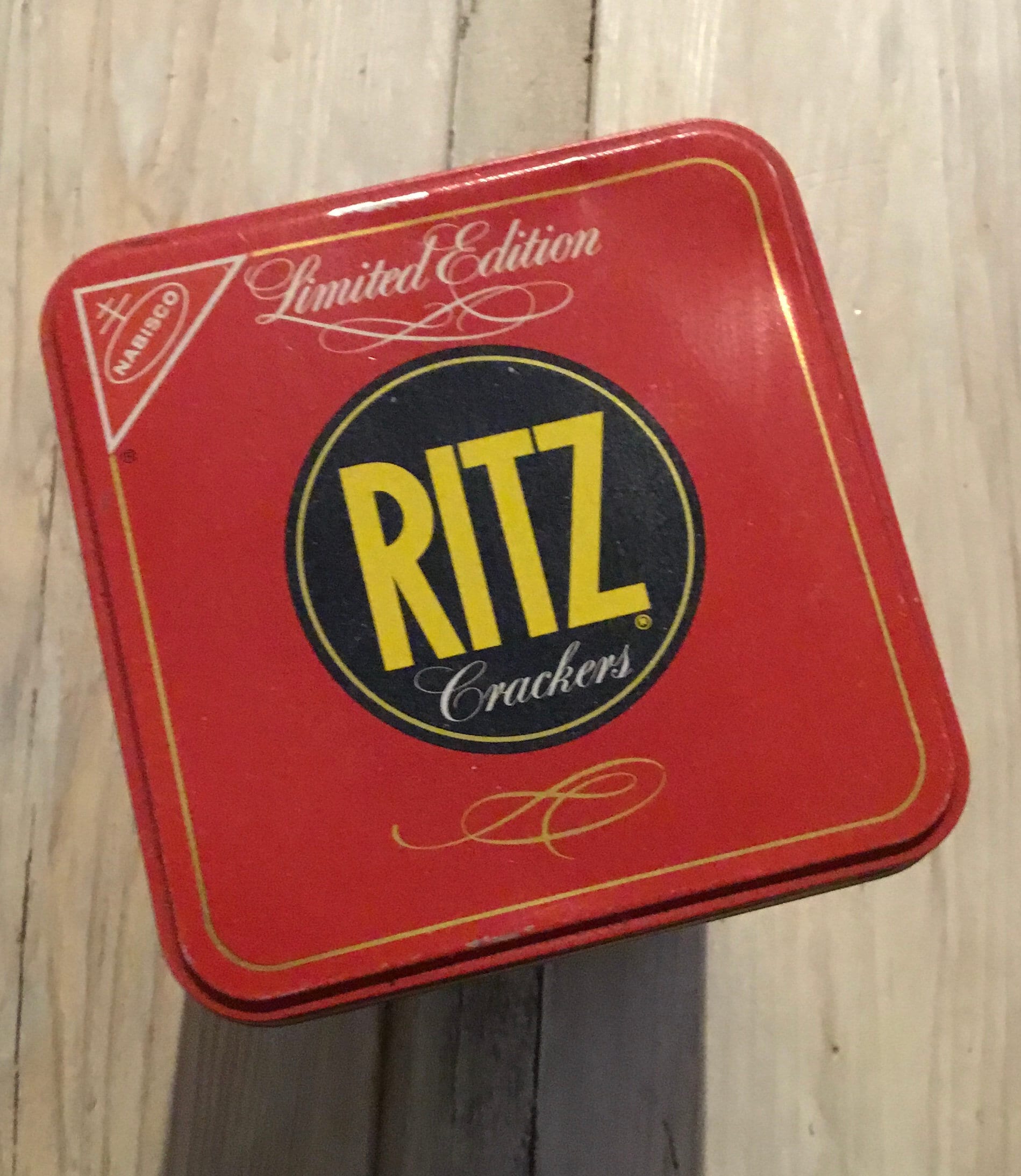 Limited Edition Ritz Tin 1986 - Etsy