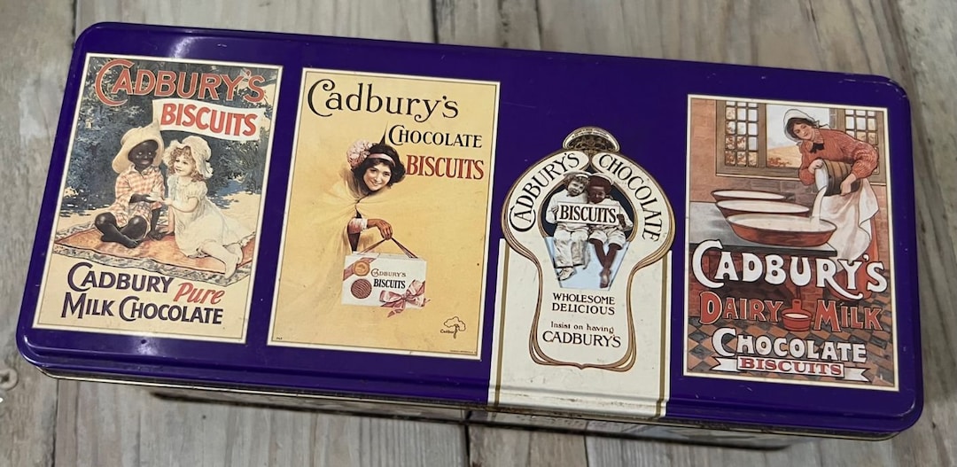 Cadbury's Chocolate Biscuit Tin 1980's - Etsy
