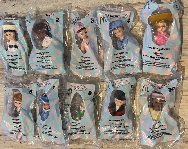 2003 Mcdonald's Madame Alexander Dolls Set 12 - Etsy