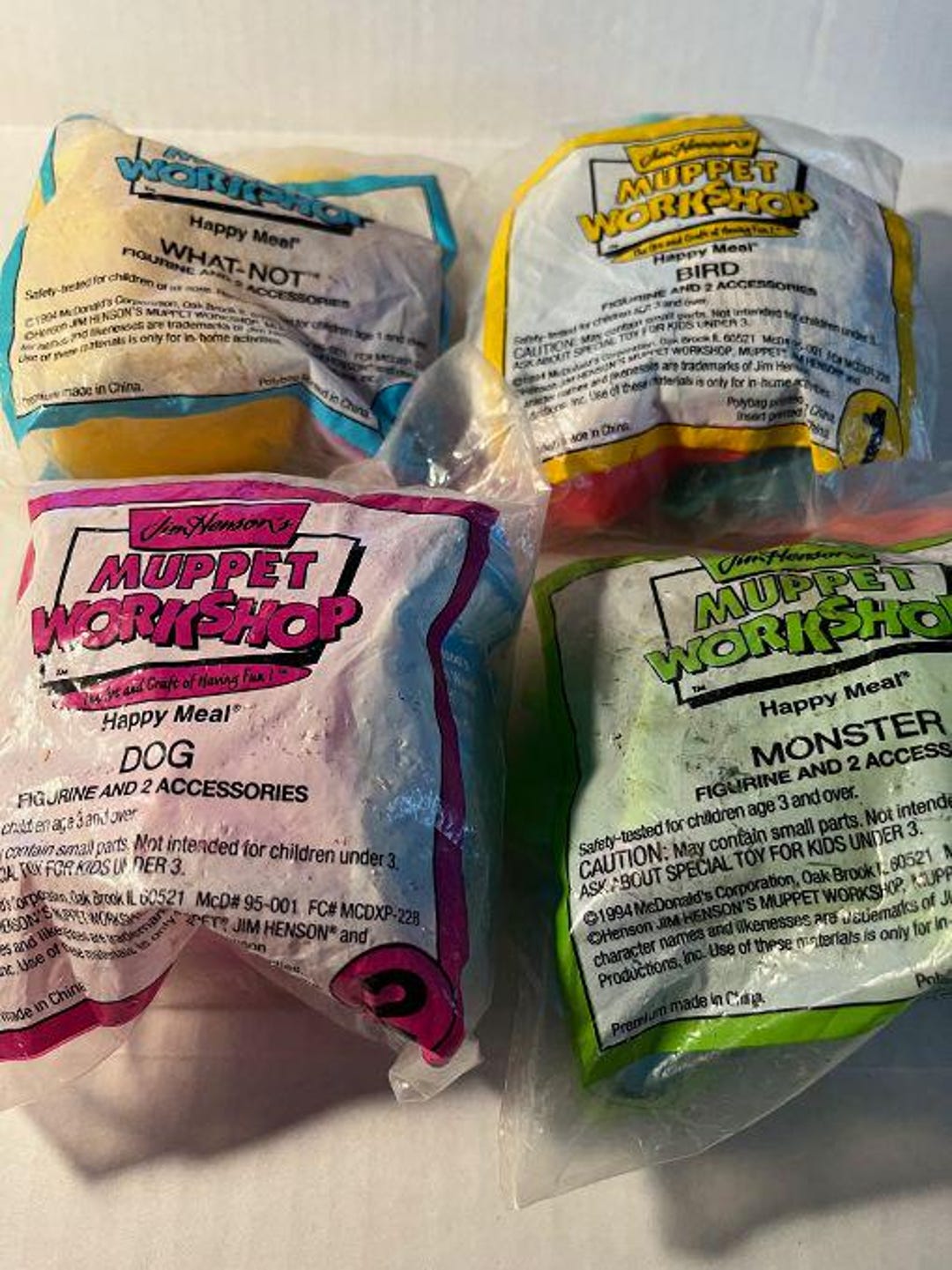 1994 Mcdonald's Muppet Workshop Figures - Etsy