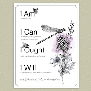 2025-2026, Charlotte Mason Homeschool Planner, Fall Theme, Large Bundle ...