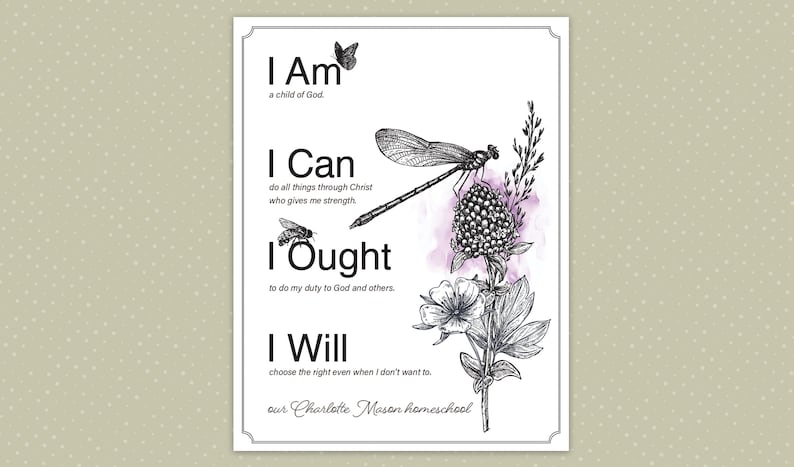 2025-2026, Charlotte Mason Homeschool Planner, Fall Theme, Large Bundle ...