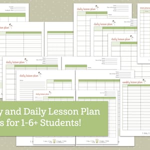 2025-2026, Charlotte Mason Homeschool Planner, Fall Theme, Large Bundle ...