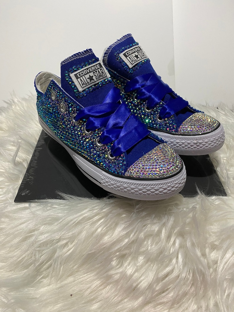 Luxury Custom Bling Converse - Etsy