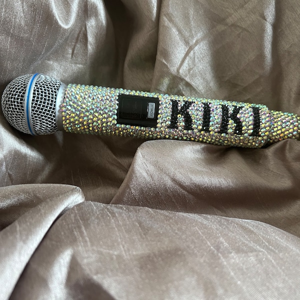 Bling Microphone - Etsy