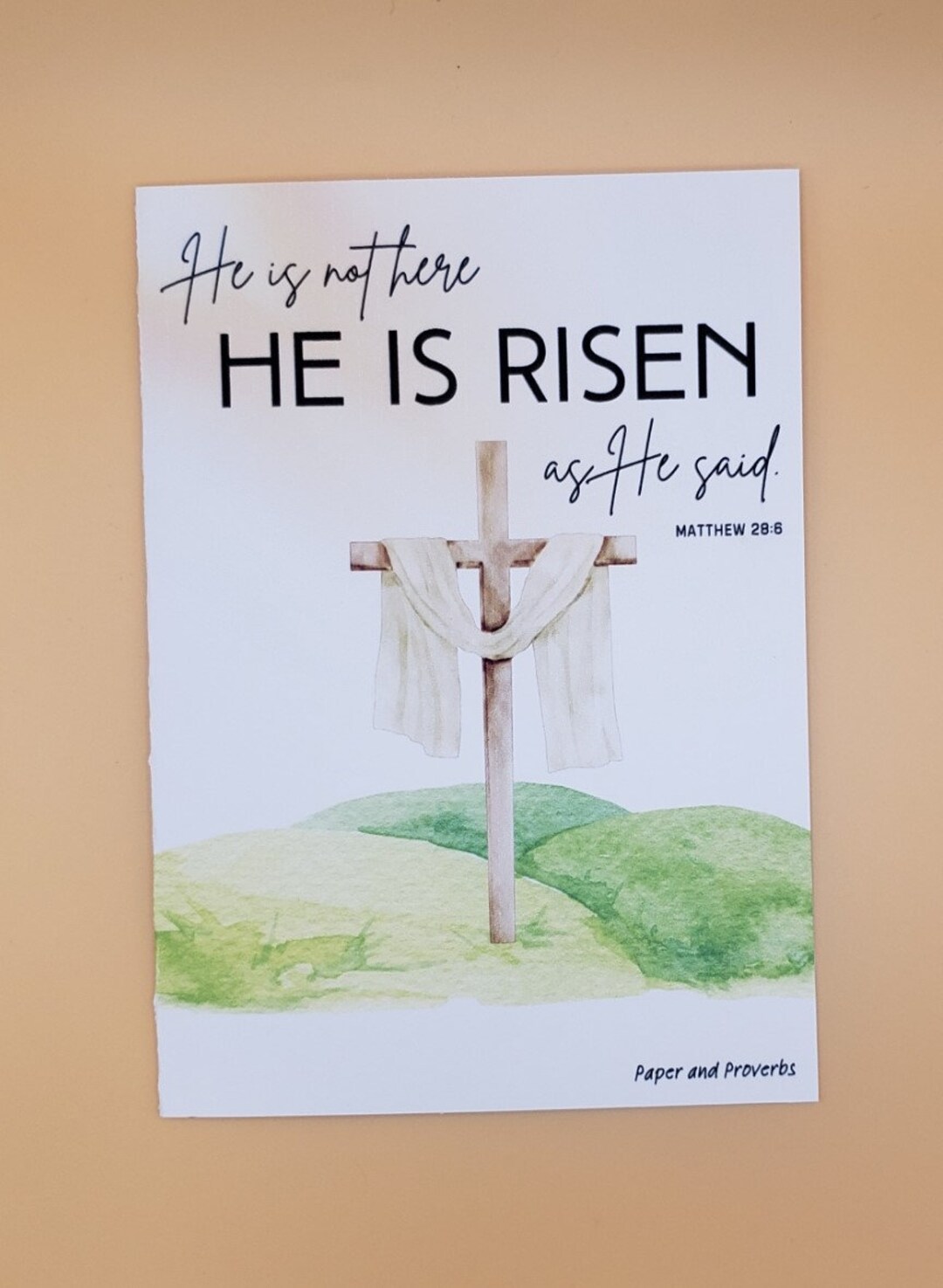 Easter Card Printable - Etsy