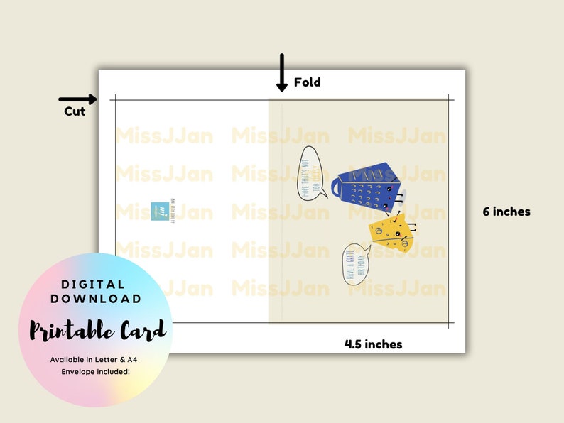 Cheesy Birthday Card Printable Humor Funny Birthday Pun Card Etsy