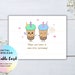Tea-riffic Birthday Card, Birthday Pun Card Printable, Digital Download ...
