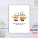 Bubble Tea Birthday Card, Bubble Tea Pun Card, Boba Tea Birthday Card ...