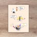 Sushi Birthday Card, Kawaii Sushi Pun Card, Cute Sushi Birthday Gift ...