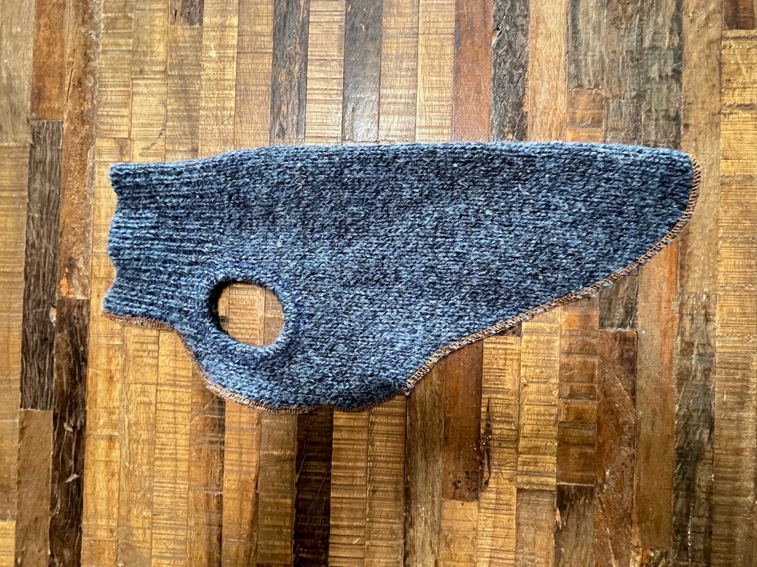 Hand Made From Repurposed Wool Dog Shirt - Little Dog Sweater - FITS 6 ...