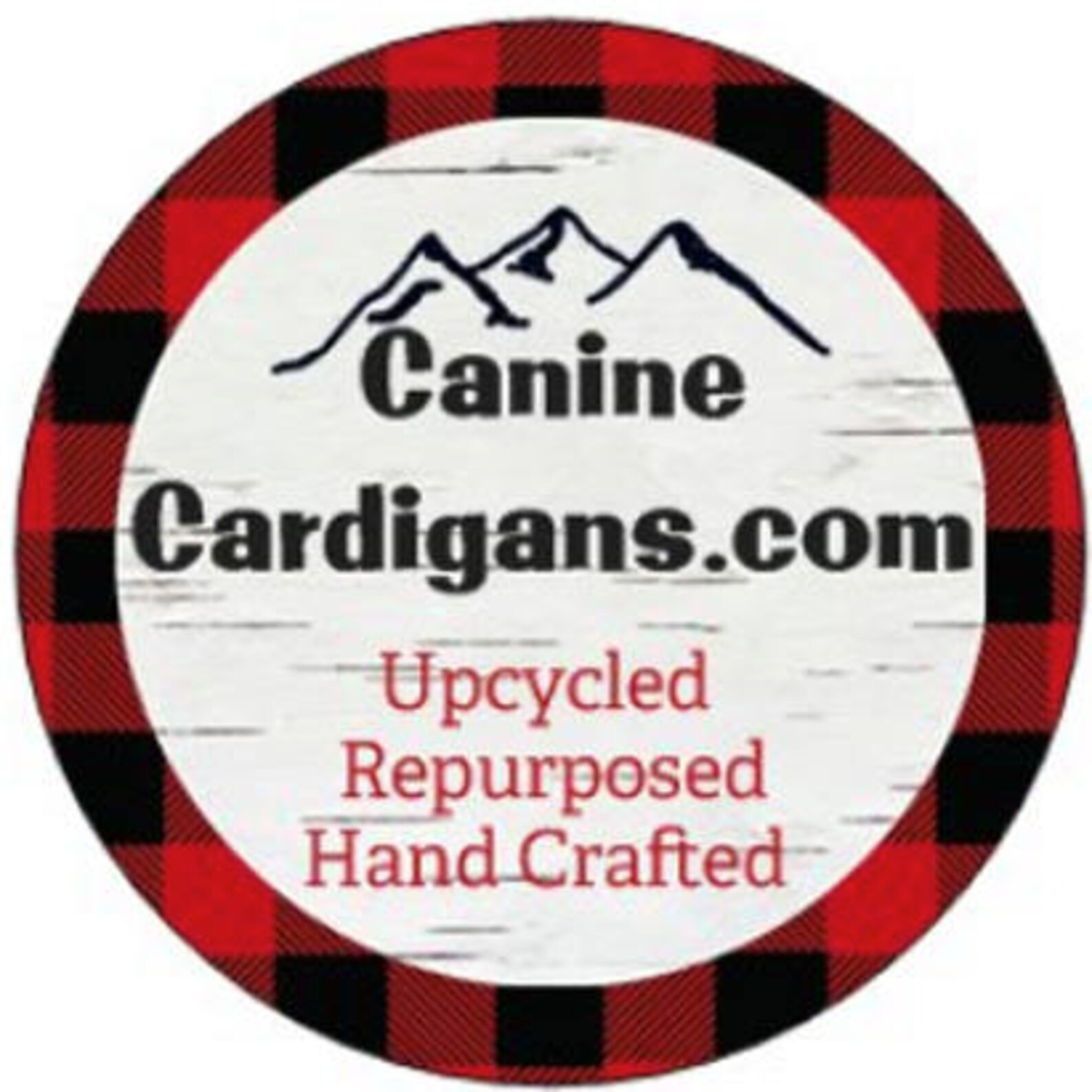 Red Big Dog Sweater Repurposed Wool Dog Coat FITS 60-70 | Etsy