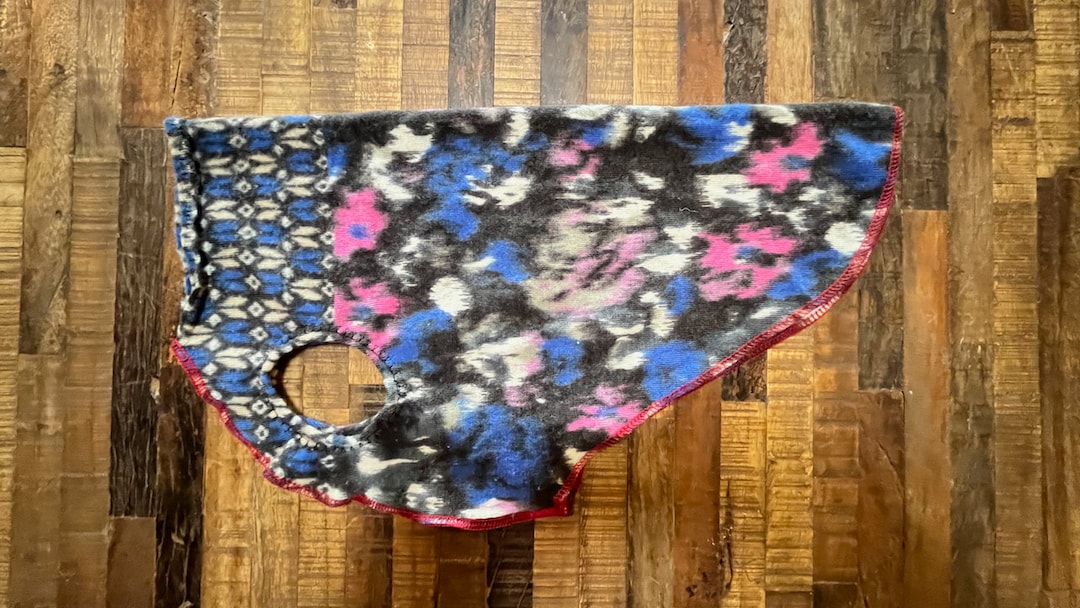 Repurposed Wool Dog Jacket, Wool Dog Sweater, Fits 15 25 Pounds Warm ...