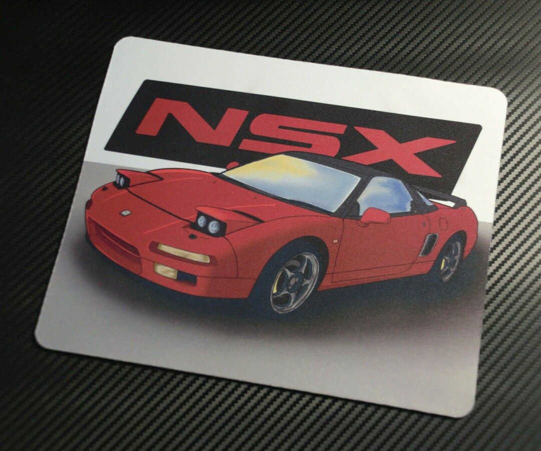 Honda NSX Mouse Mat Japanese Car Art Acura Type R Senna VTEC - Etsy