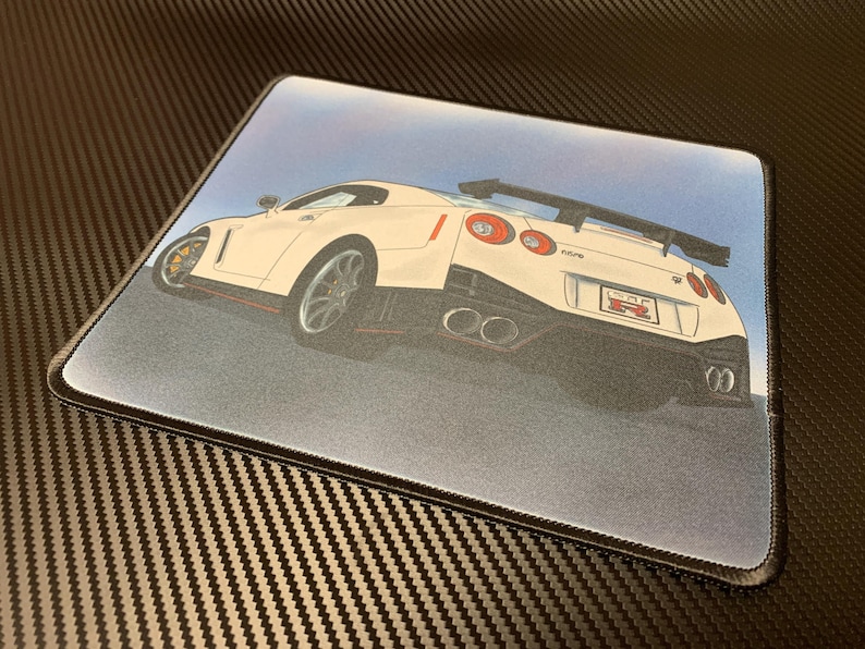 Nissan GTR Mouse Mat | Japanese Car Art Nismo Skyline R35 370Z 350Z JDM ...