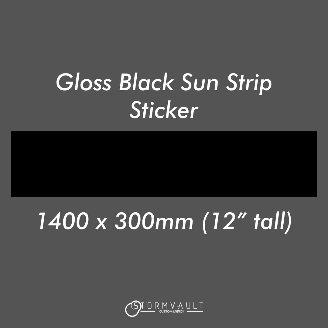 Strip Sticker - 30cm / 12" Tall - Multiple Colours Available | Racing ...