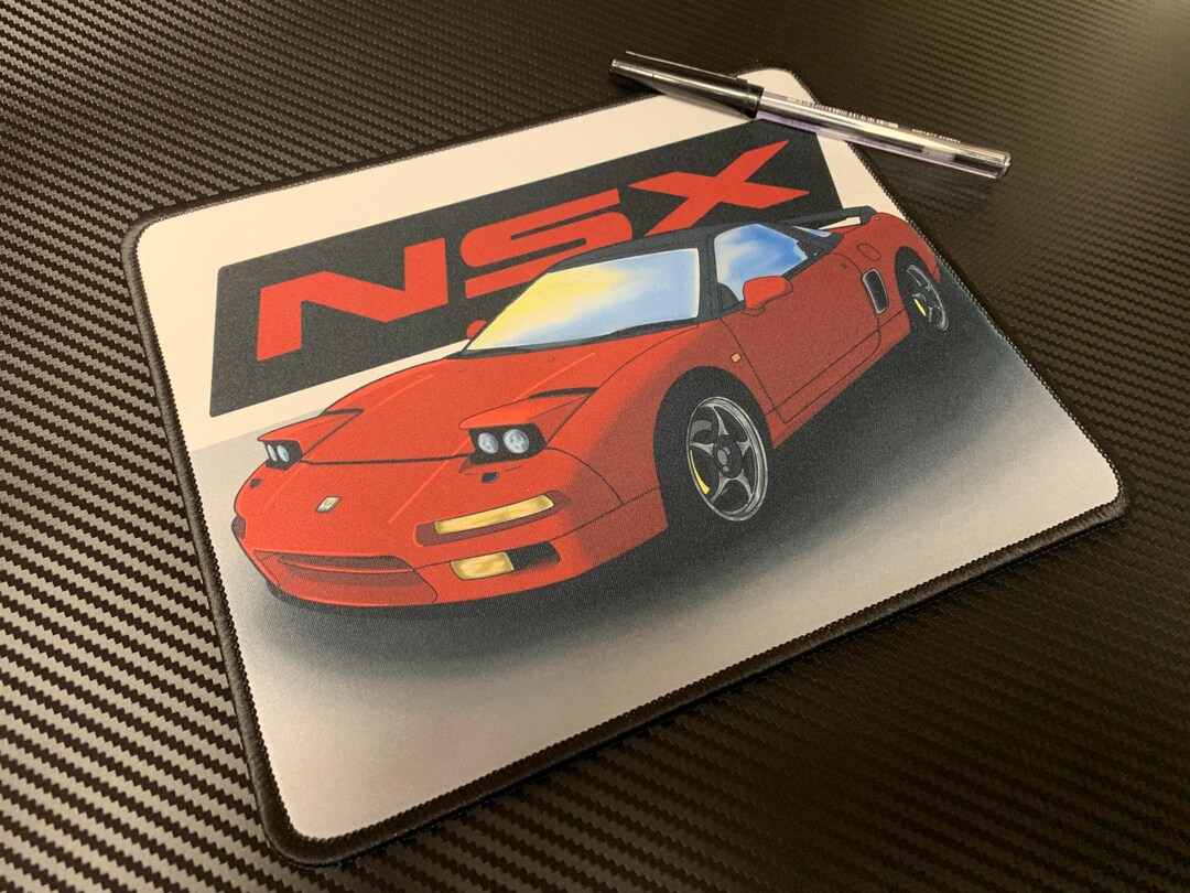 Honda NSX Mouse Mat | Japanese Car Art Acura Type R Senna VTEC JDM Gift ...