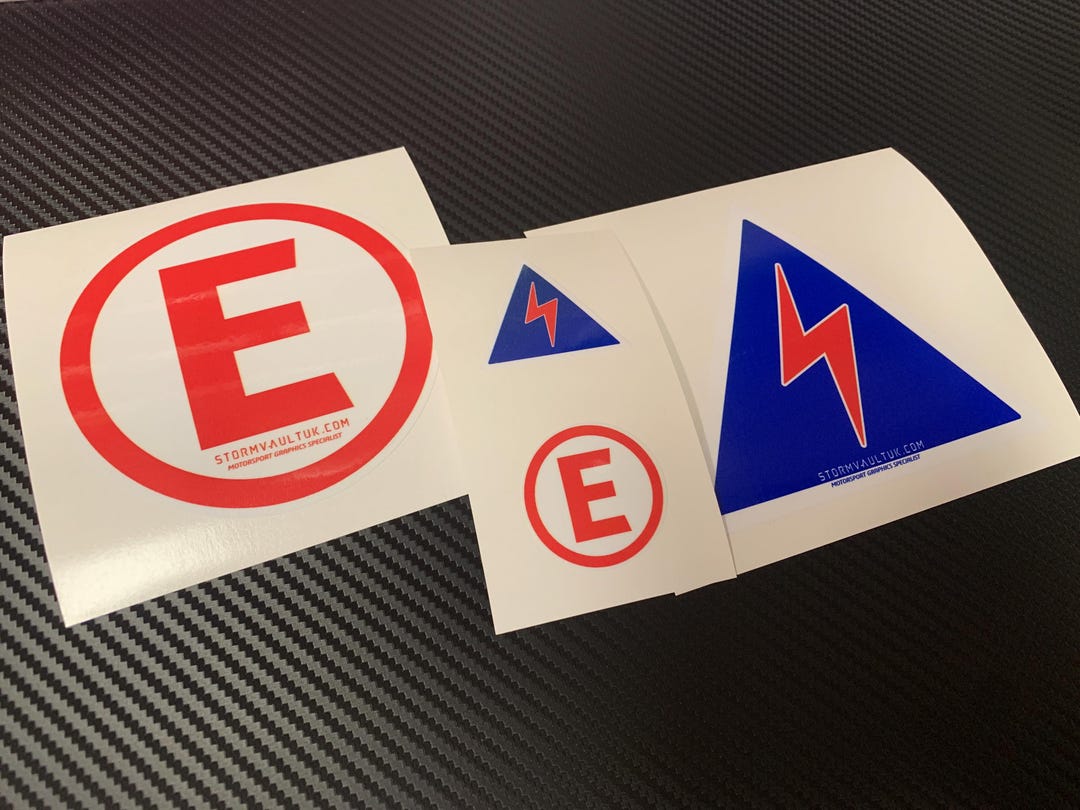 Motorsport Electrical Kill Switch and Extinguisher & Dash Sticker Set ...